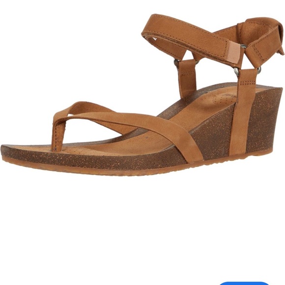 Teva | Shoes | Teva Womens Mahonia Wedge Thong Sandals | Poshmark